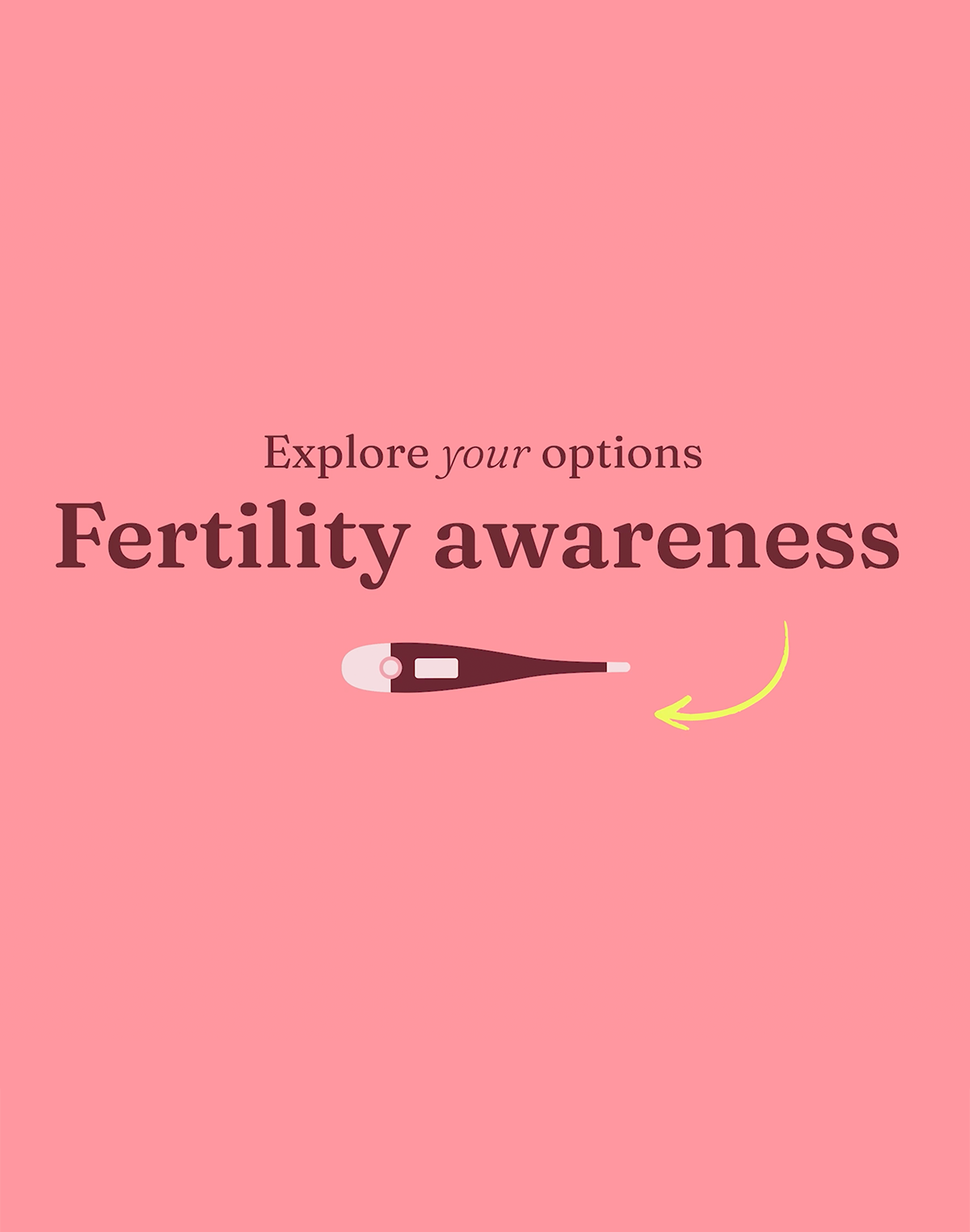 Fertility awareness - On My Terms : On My Terms